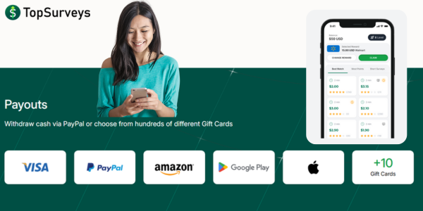 Free Gift Cards with TopSurveys | WOW Freebies