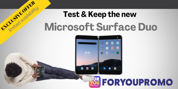 Free Microsoft Surface Duo | WOW Freebies