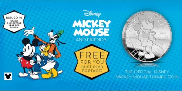 Free Disney Mickey and Friends Coin | WOW Freebies